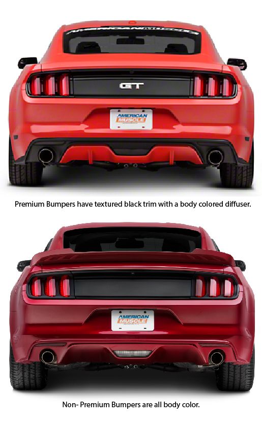 Roush Mustang Rear Valance 421894 (15-17 Mustang GT Premium, EcoBoost ...
