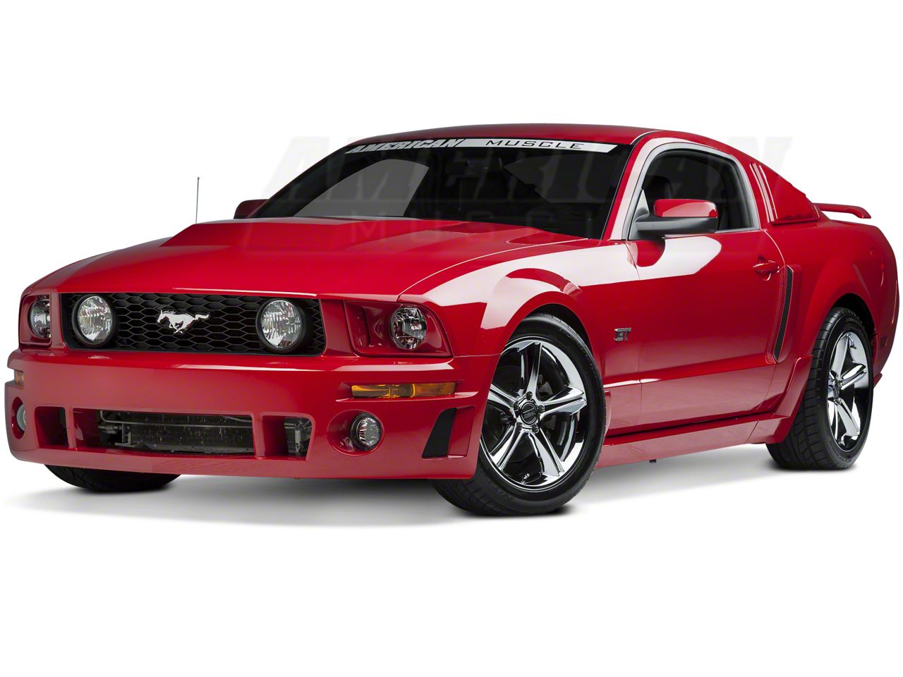 Roush Mustang Rocker Molding Kit; Unpainted 401337 (05-09 Mustang ...