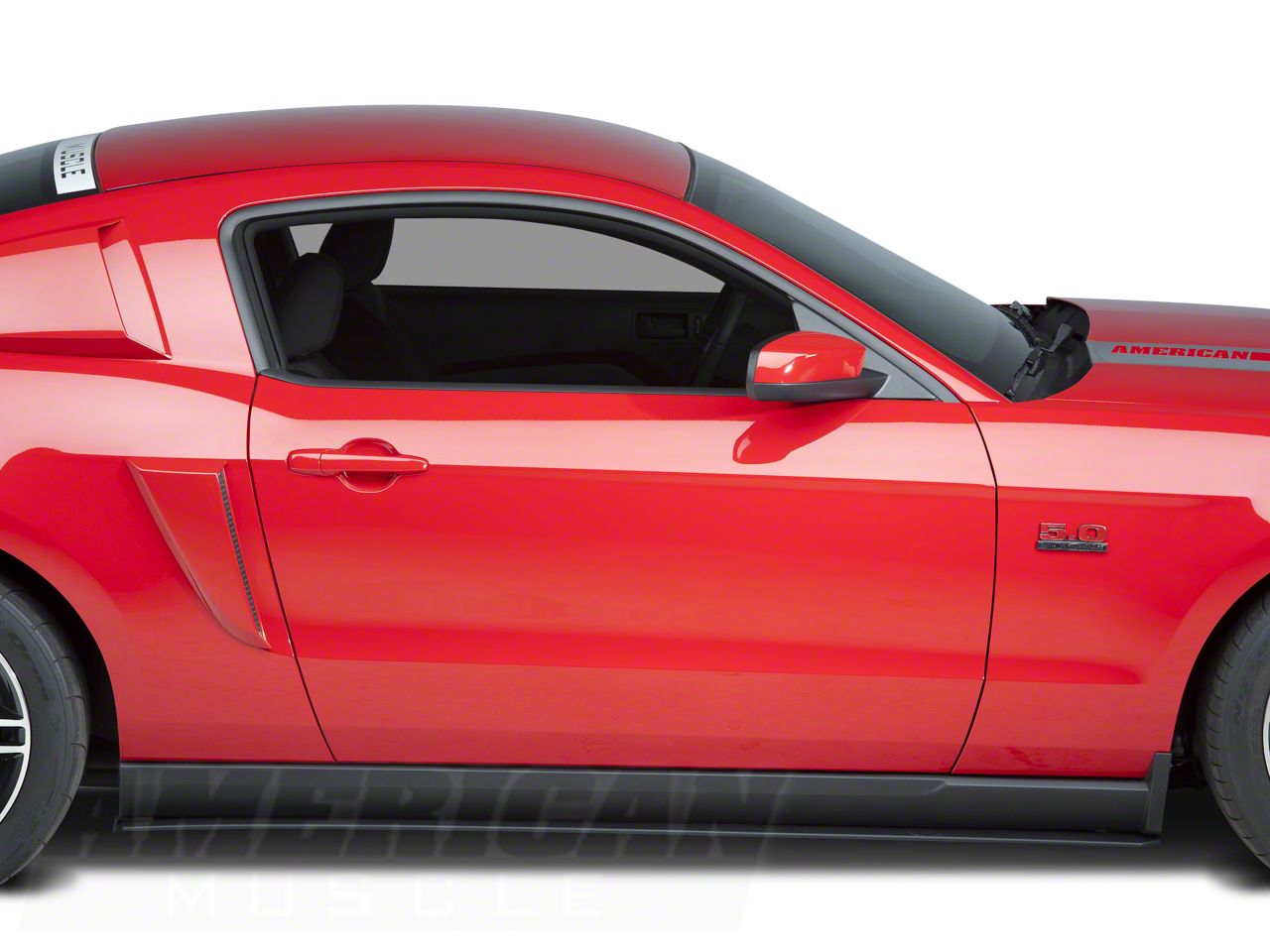 Roush Mustang Side Rocker Panel Splitters Only 420092 (10-14 Mustang ...