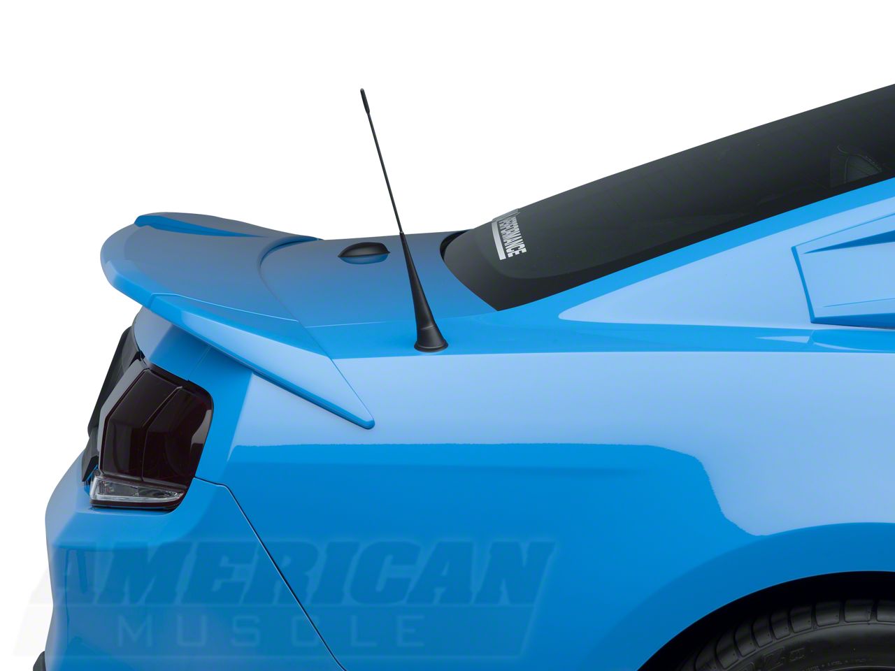 Roush Mustang Rear Wing Spoiler; Unpainted 420011 (10-14 Mustang ...