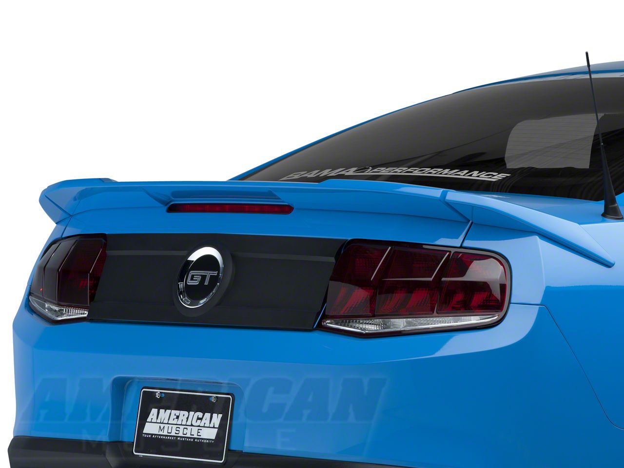 Roush Mustang Rear Wing Spoiler; Unpainted 420011 (10-14 Mustang ...