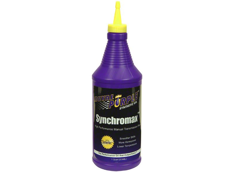 Royal Purple Mustang Synchromax Manual Transmission Fluid 01512