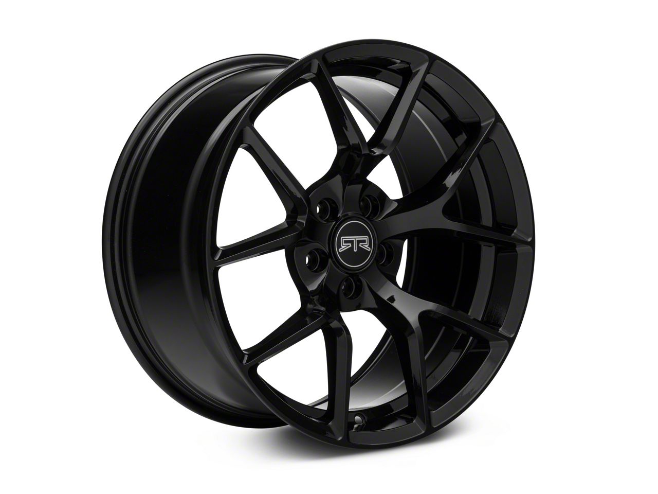 RTR Mustang Tech 5 Gloss Black Wheel; 19x9.5; 33mm Offset 851GB-9956533 ...