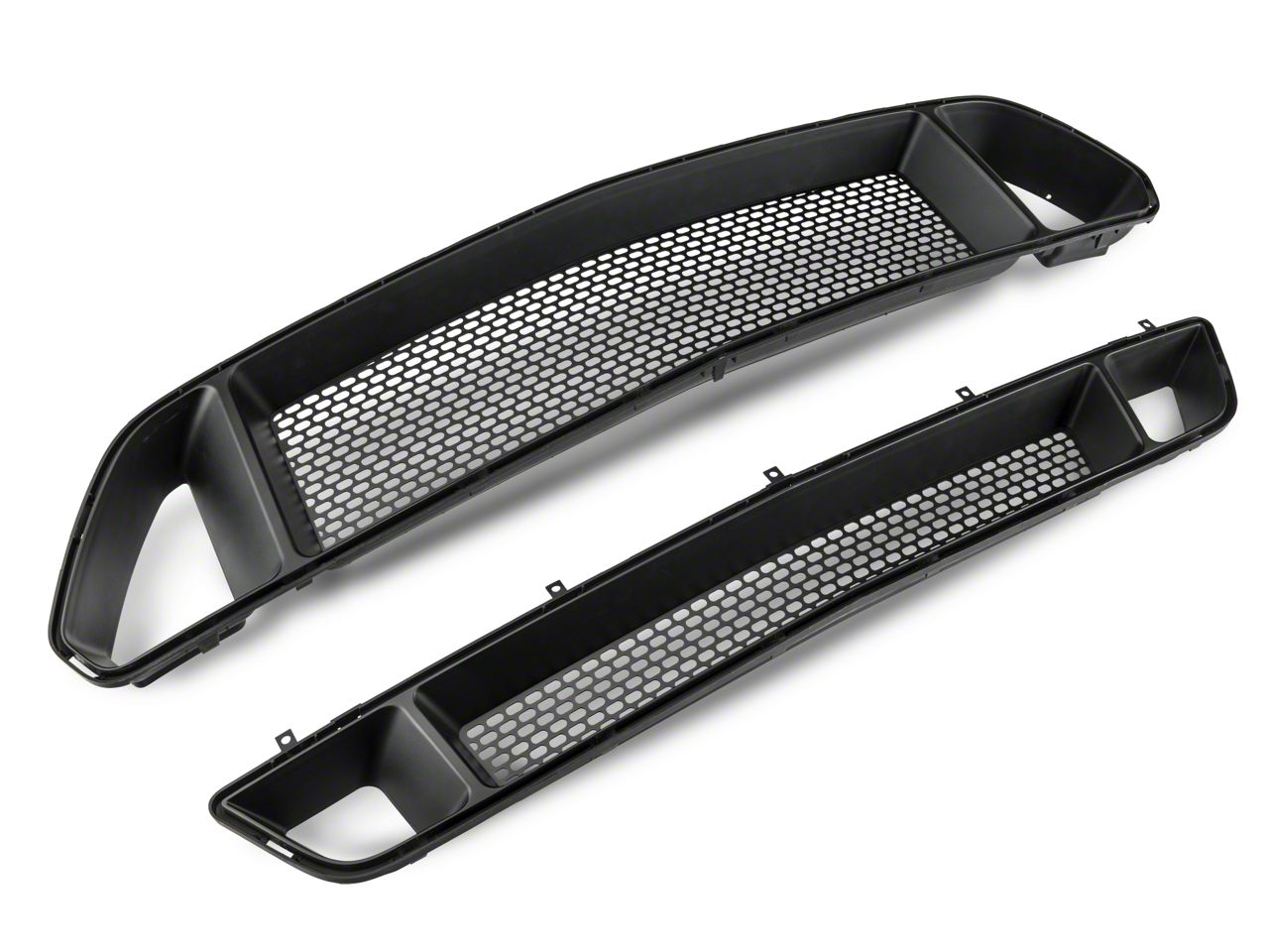 RTR Mustang Grille; Black 389943 (15-17 Mustang GT, EcoBoost, V6 ...