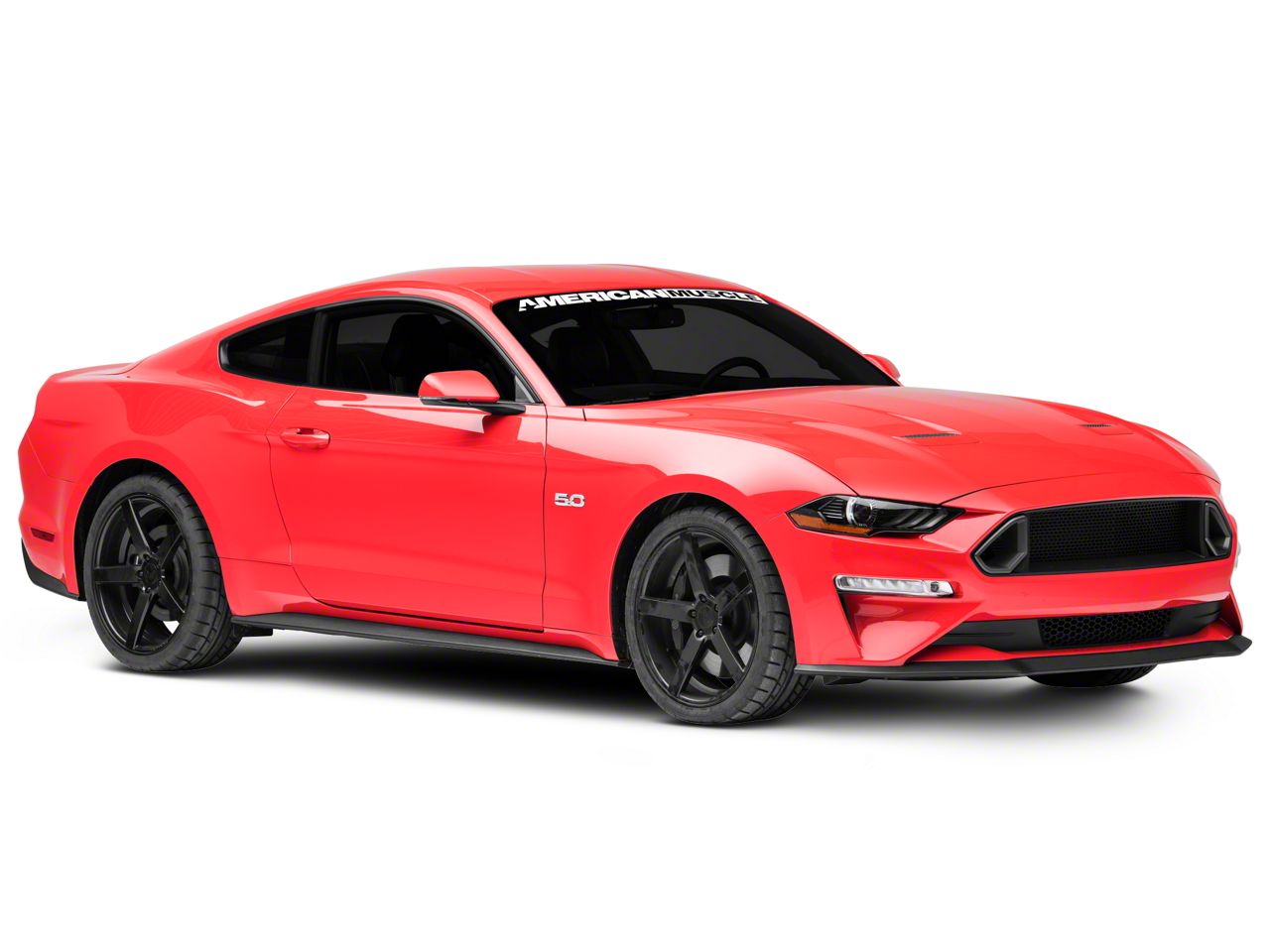 RTR Mustang Grille; Black 403286 (18-23 Mustang GT, EcoBoost) - Free ...