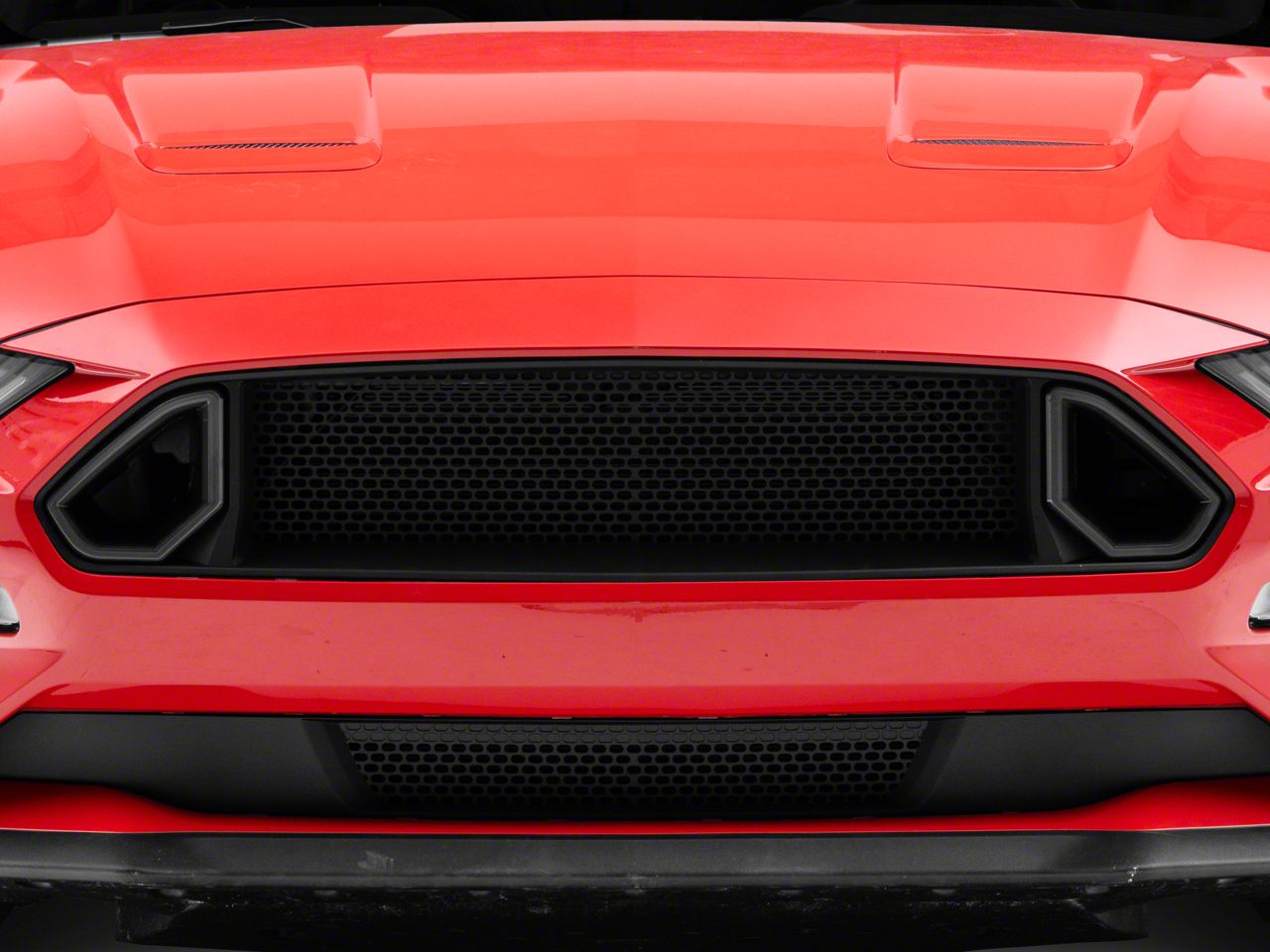 RTR Mustang Grille with LED Accent Vent Lights 403287 (18-23 Mustang GT ...