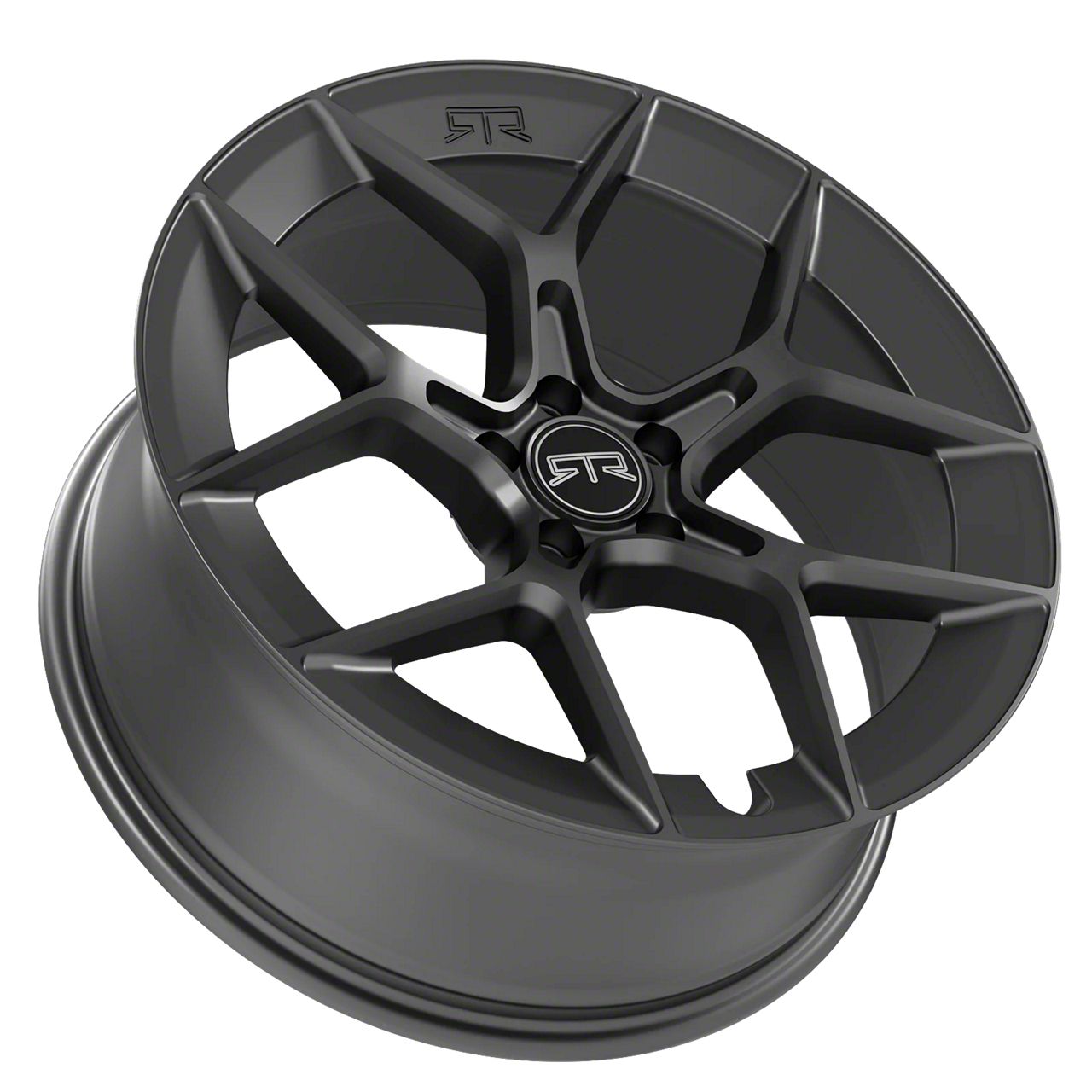RTR Mustang Aero 5 Satin Charcoal Wheel; 20x8.5 A262839 (15-23 Mustang ...