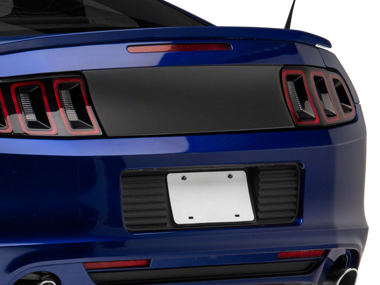 RTR Mustang Decklid Panel; Matte Black 423319 (10-14 Mustang) - Free ...