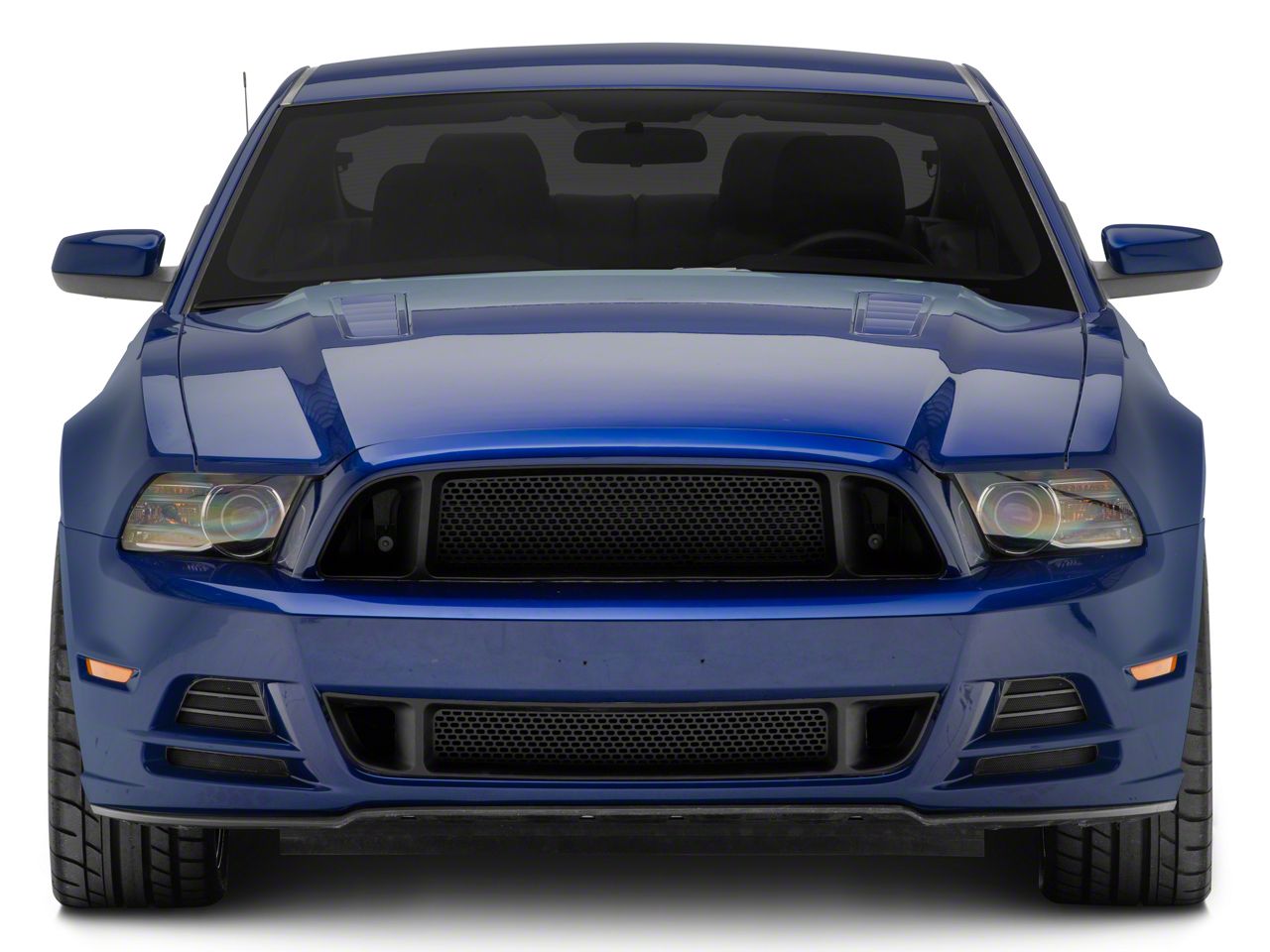 RTR Mustang Grille 411864 (13-14 Mustang GT, V6) - Free Shipping