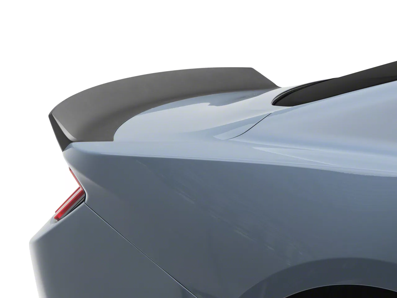 RTR Mustang Rear Spoiler; Matte Black 11011.0009.12.B (24-26 Mustang ...