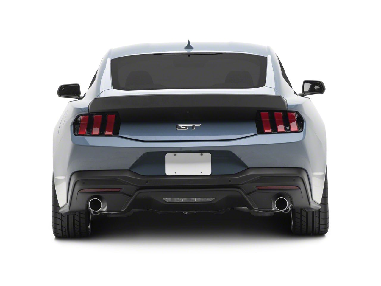 RTR Mustang Rear Spoiler; Matte Black 11011.0009.12.A (24-25 Mustang ...