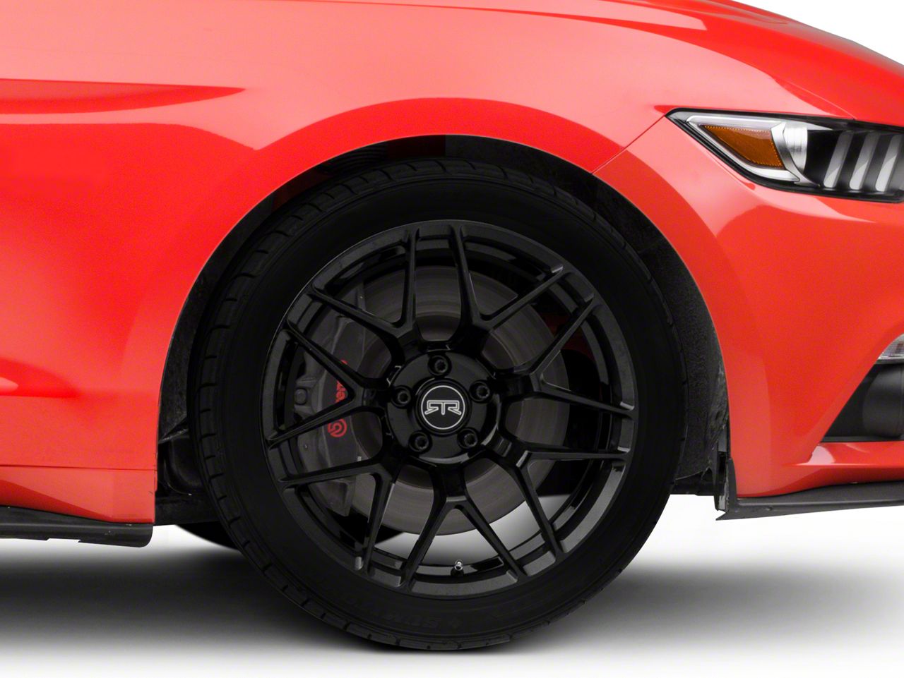 Mustang 19x9.5 RTR Tech 7 Wheel & Continental All-Season ExtremeContact ...