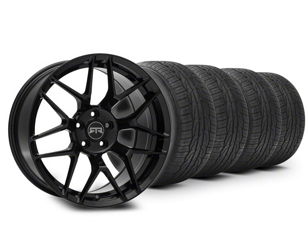 Mustang 19x9.5 RTR Tech 7 Wheel & Toyo All-Season Extensa HP II Tire ...