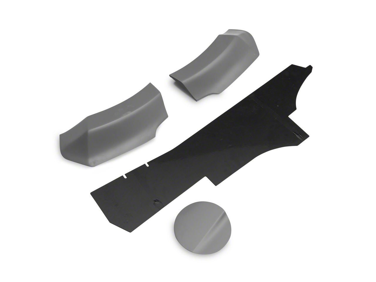 RTR Mustang Spec 5 Wide Body Kit; Unpainted 1898-7029 (18-23 Mustang ...