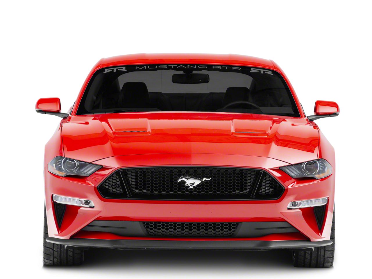 RTR Mustang Windshield Banner RTR-Wshield-Banner (Universal; Some ...