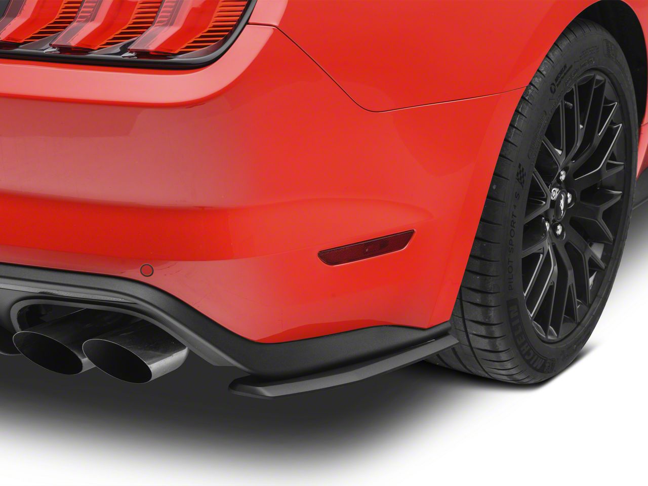 RTR Mustang Quarter Splitters 403281 (18-23 Mustang GT, EcoBoost ...