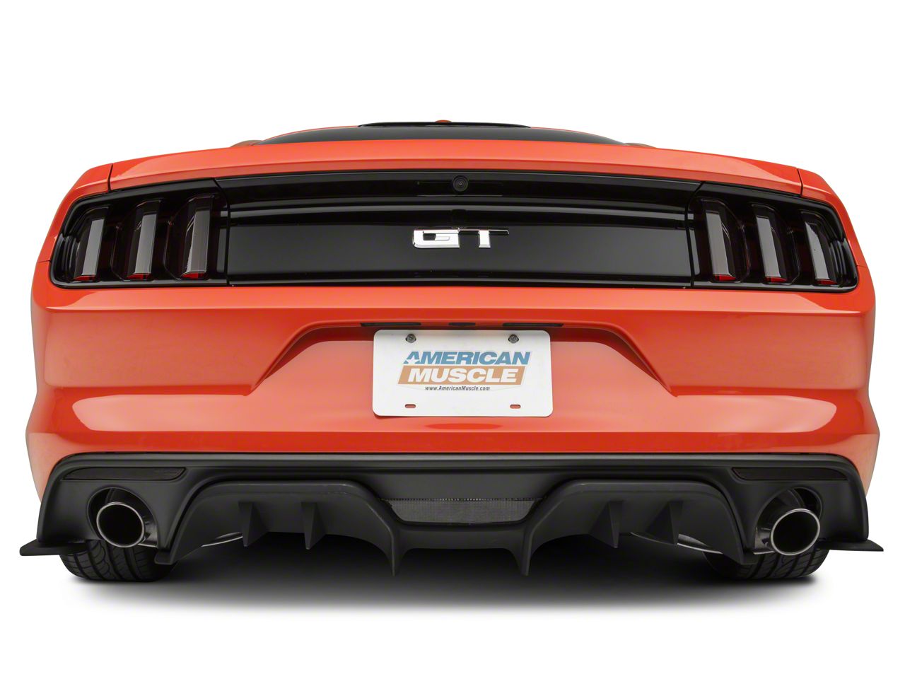 RTR Mustang Rear Diffuser 387381 (15-17 Mustang GT Premium, EcoBoost ...
