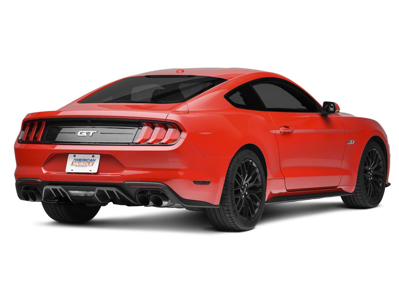 RTR Mustang Rear Diffuser 403279 (18-23 Mustang GT; 19-23 Mustang ...