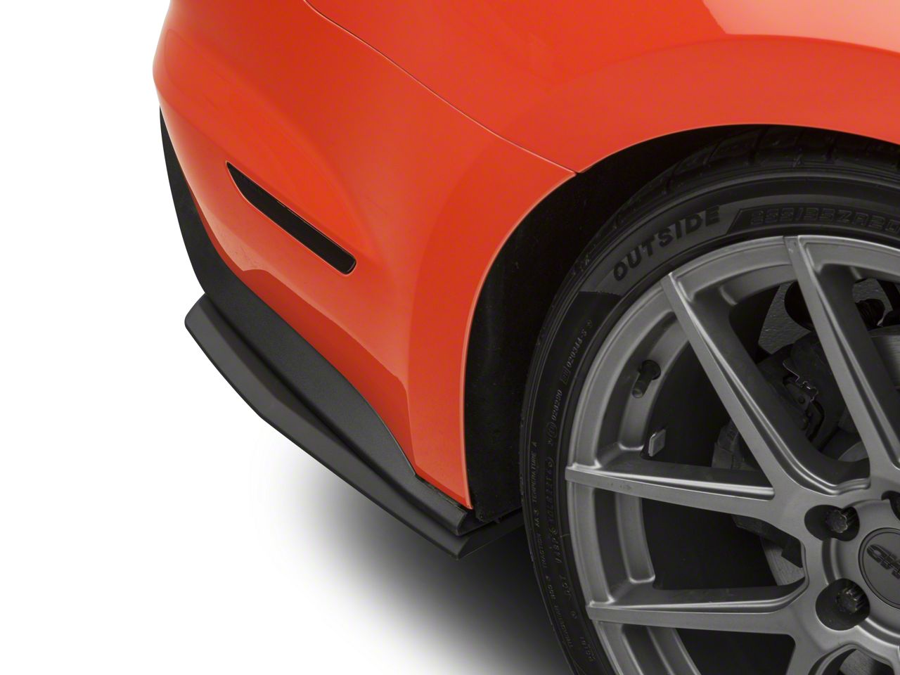 RTR Mustang Side Rocker Splitters 387379 (15-17 Mustang) - Free Shipping