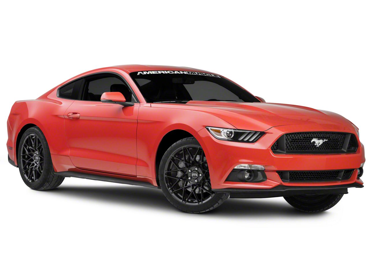 RTR Mustang Tech Mesh Gloss Black Wheel; 20x9.5; 33mm Offset 850GB ...