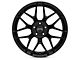 RTR Mustang Tech 7 Gloss Black Wheel; Rear Only; 19x10.5; 45mm Offset ...