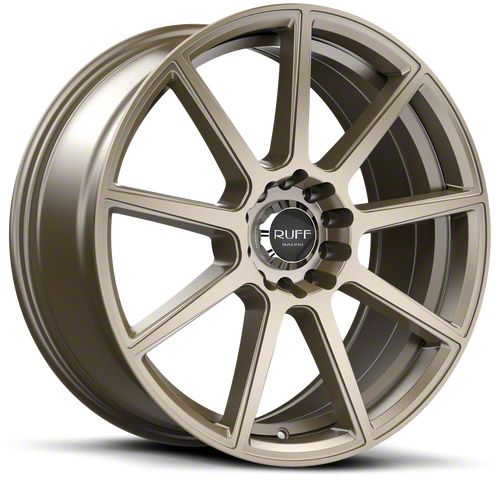 RUFF Mustang R366 Bronze Wheel; 18x8; 38mm Offset 1880366385D40Z73 (15 ...