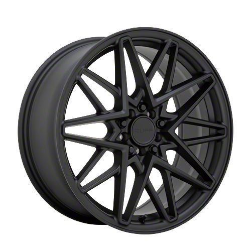 RUFF Mustang Clutch Matte Black Wheel; 18x8 1880RDC385D84M72 (10-14 ...