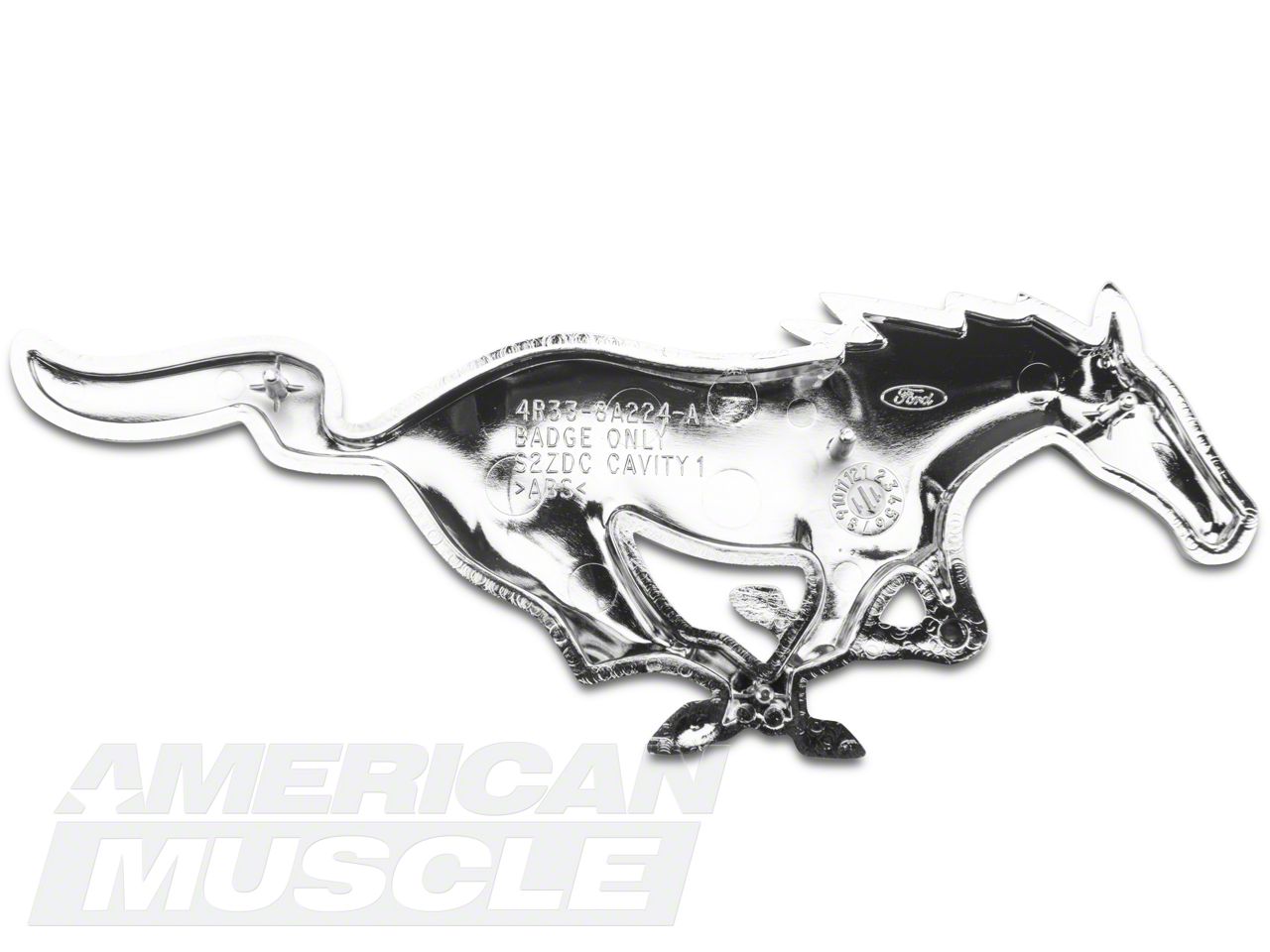 Ford Mustang Running Pony Grille Emblem 5R3Z8A224AA (05-09 Mustang GT ...