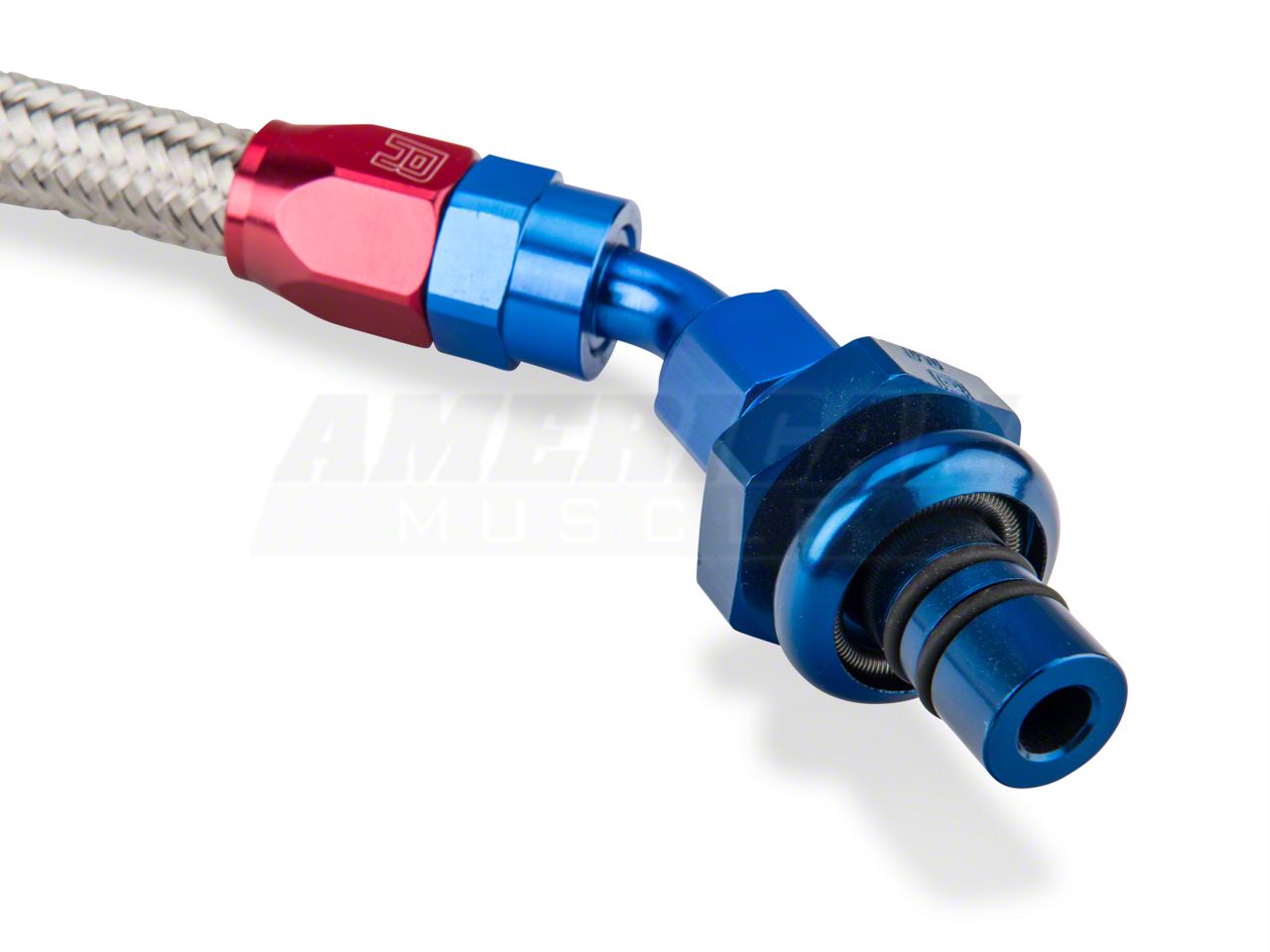 Russell Mustang Stainless Steel; AN Fuel Line Kit 651104 (87-93 5.0L ...