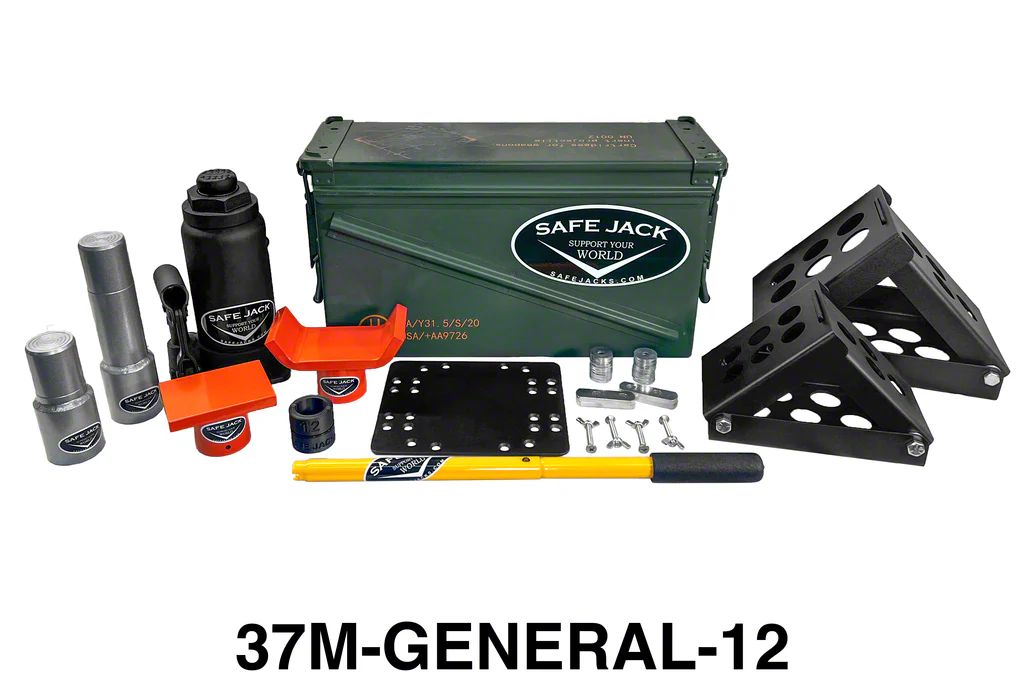 Safe Jack Universal AM 12-Ton The General Off-Road Recovery Kit 37M ...