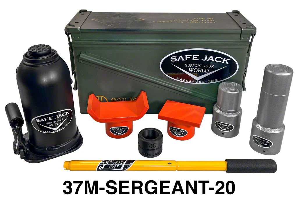 Safe Jack Universal AM 20-Ton The Sergeant Off-Road Recovery Kit 37M ...