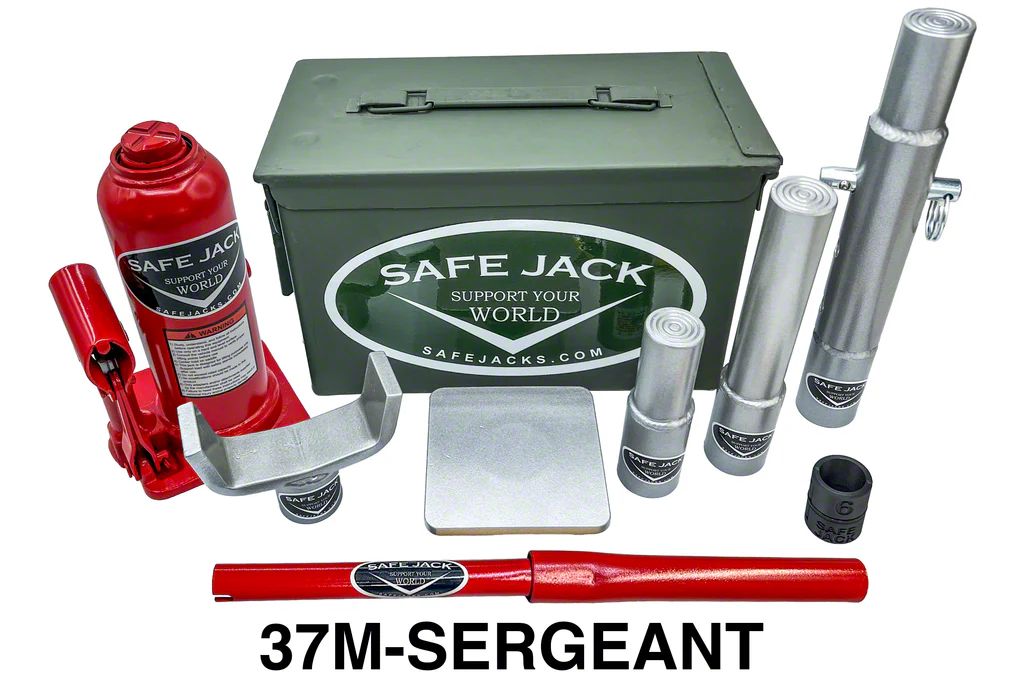 Safe Jack Universal AM 6-Ton The Sergeant Off-Road Recovery Kit 37M ...