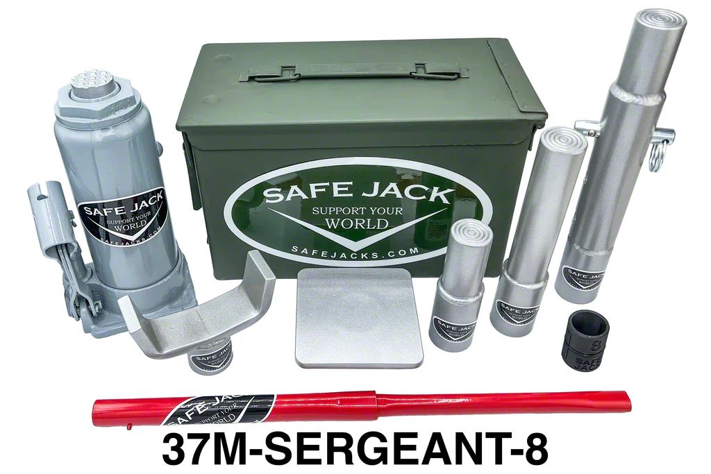 Safe Jack Universal AM 8-Ton The Sergeant Off-Road Recovery Kit 37M ...