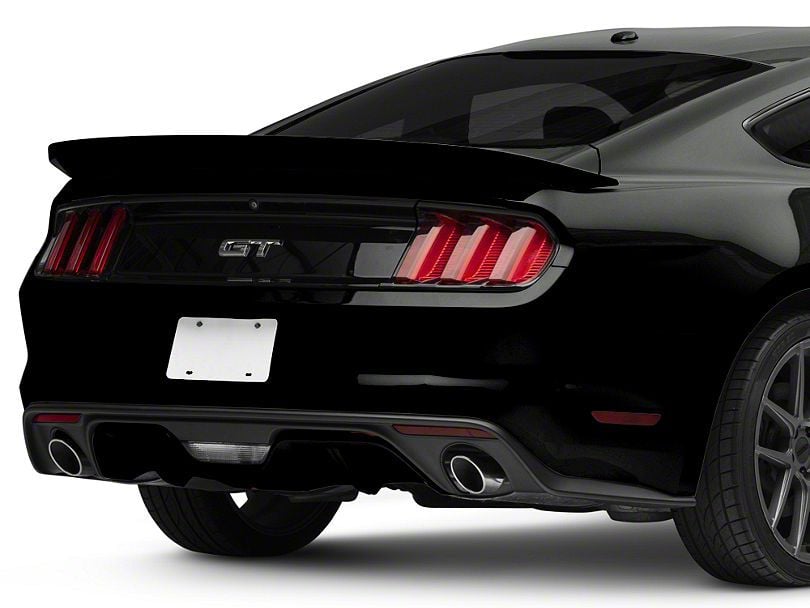 Saleen Mustang Rear Spoiler; Black 408132-UA (15-23 Mustang) - Free ...
