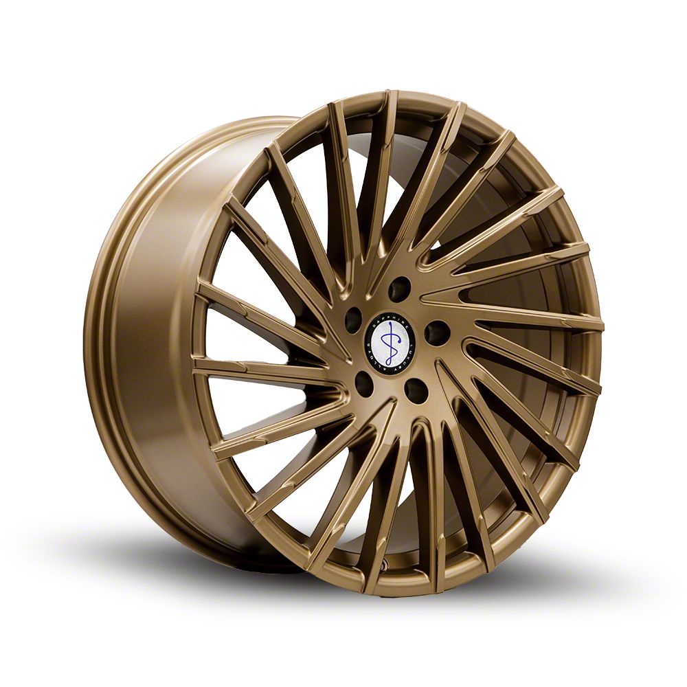 Sapphire Luxury Alloys Camaro SX06 Bronze Wheel; 22x9; 35mm Offset ...