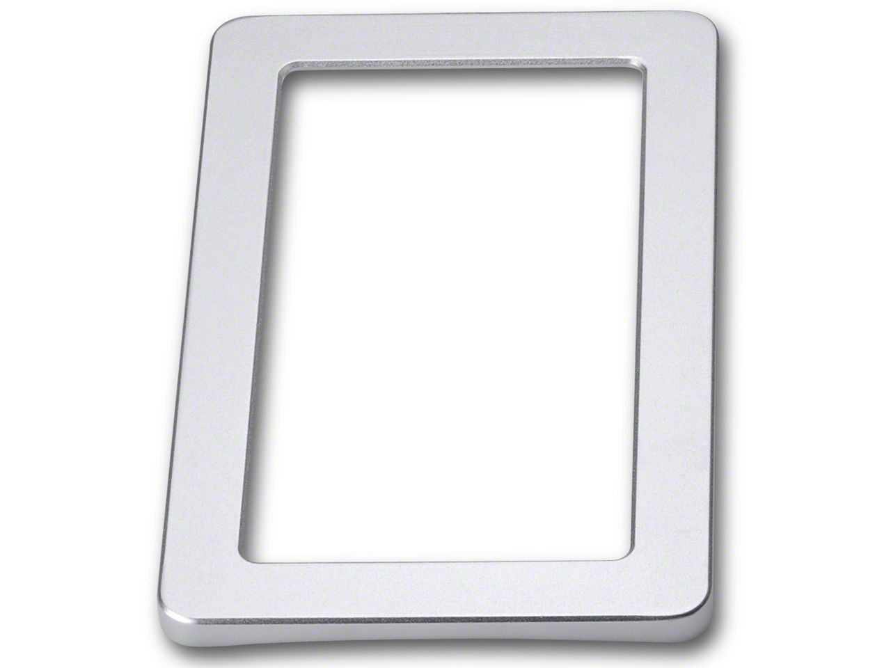 Modern Billet Mustang Shifter Bezel; Satin 41237 (05-09 Mustang w ...