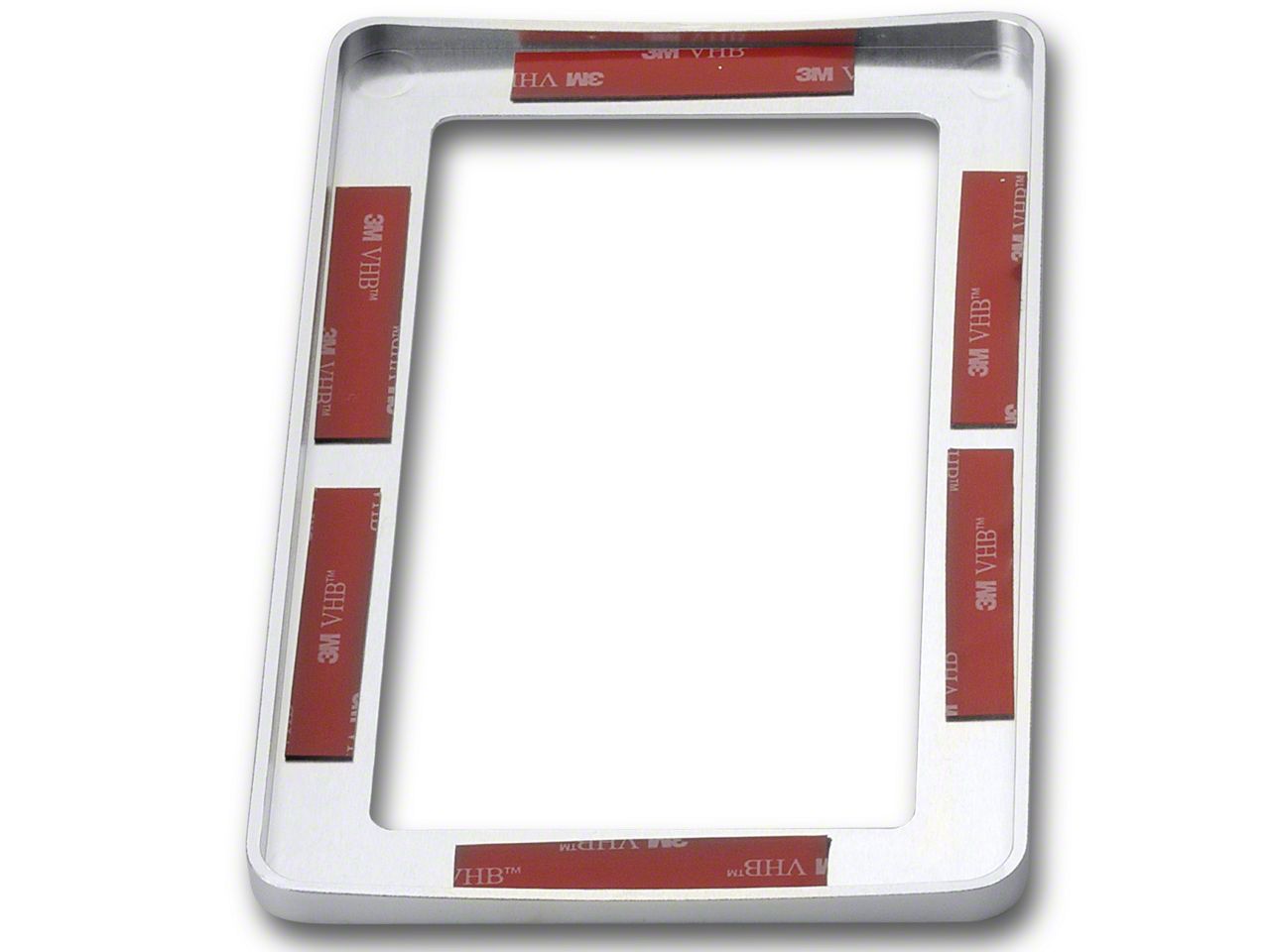 Modern Billet Mustang Shifter Bezel; Satin 41237 (05-09 Mustang w ...