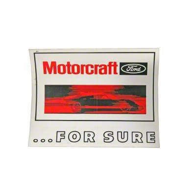 Scott Drake Mustang 6-Inch Motorcraft for Sure GT40 Decal DZ-121 - Free ...