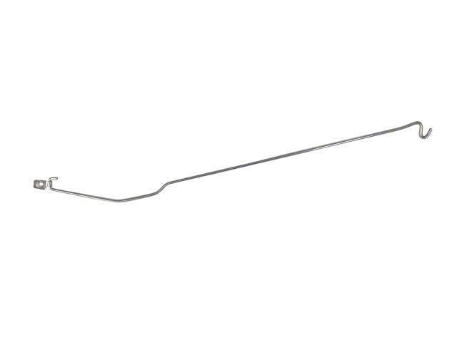 Mustang Hood Prop Rod; Stainless Steel (15-23 Mustang, Excluding GT500 ...