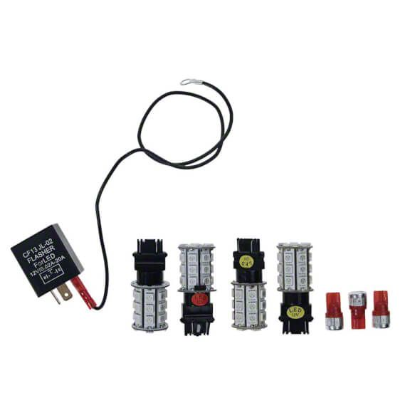 Drake Muscle Cars Mustang LED Tail Light Bulb Light Kit SD-8993-FOX-TL ...