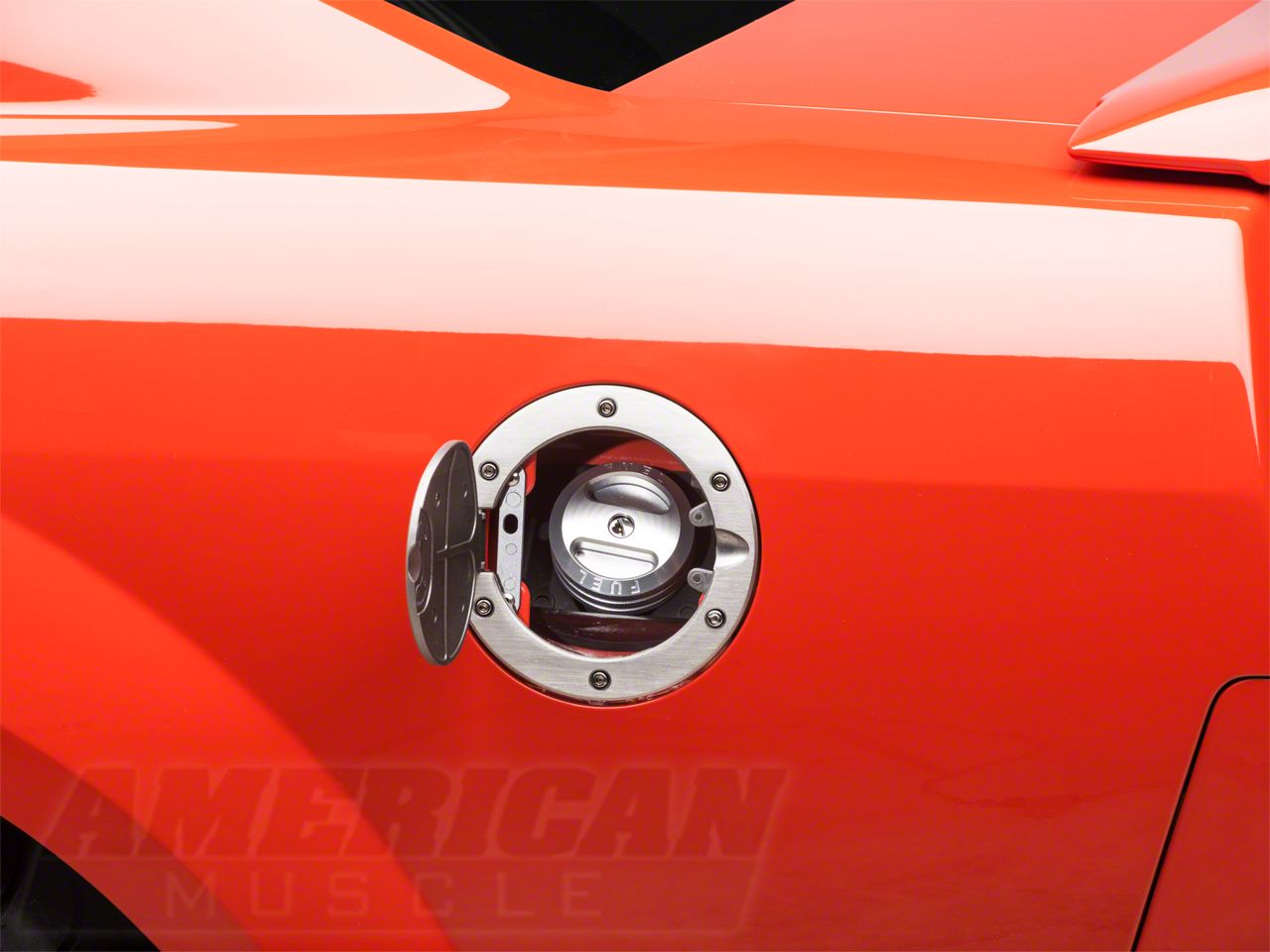 Drake Muscle Cars Mustang Billet Aluminum Locking Fuel Cap 5R3Z-9030-BL ...