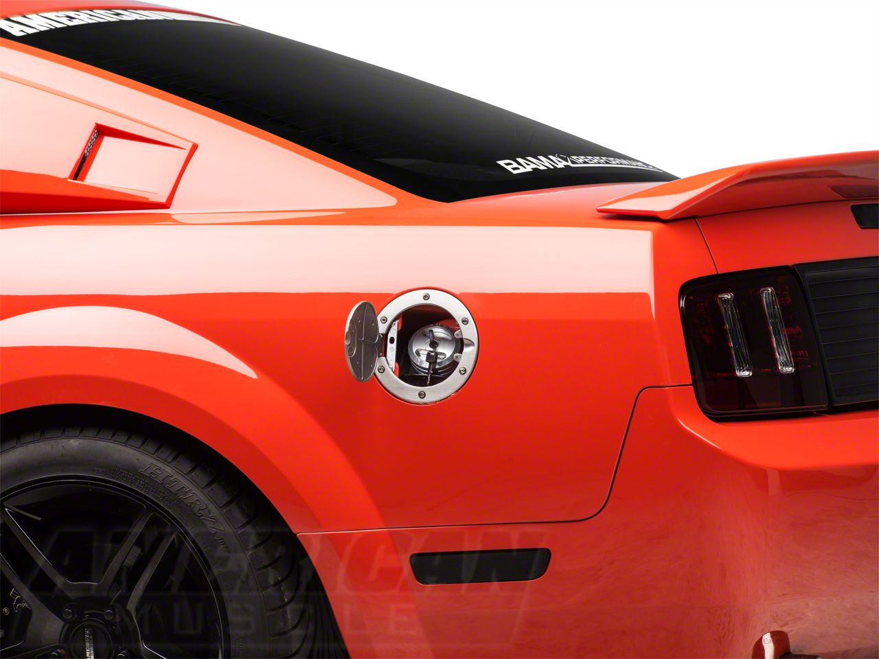 Drake Muscle Cars Mustang Billet Aluminum Locking Fuel Cap 5R3Z-9030-BL ...