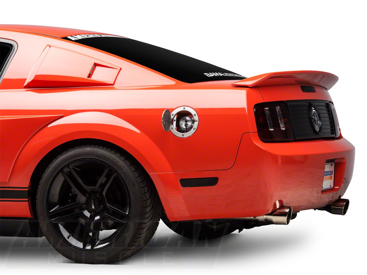 Drake Muscle Cars Mustang Billet Aluminum Locking Fuel Cap 5R3Z-9030-BL ...