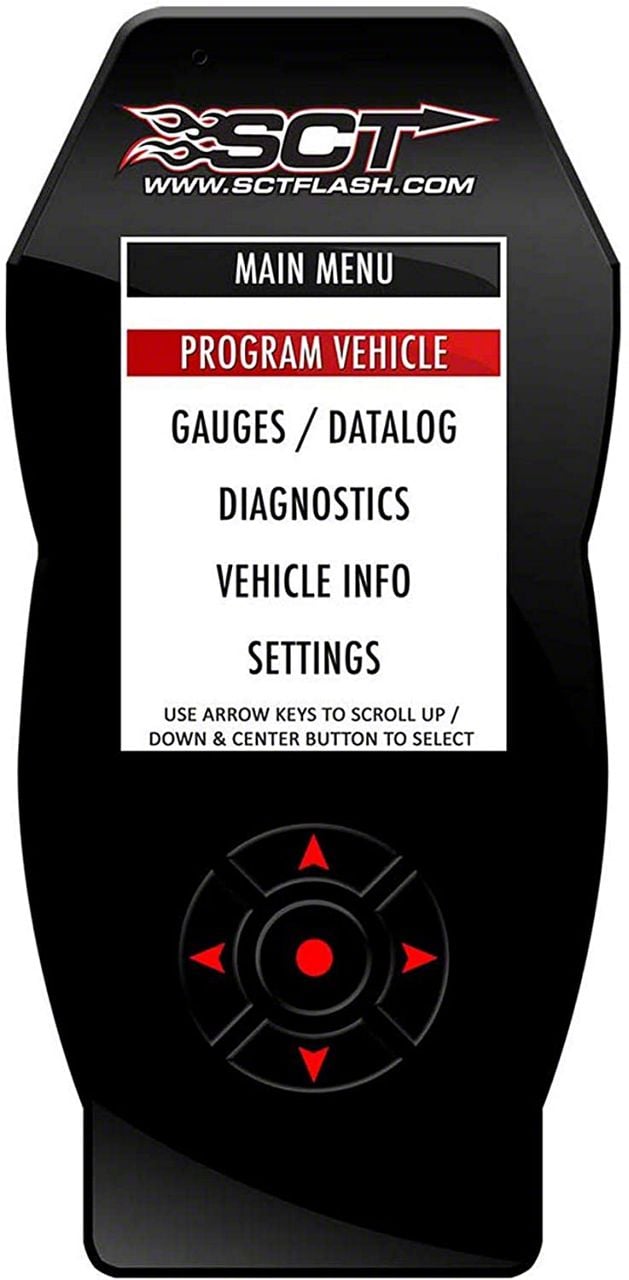 SCT Performance Camaro X4/SF4 Power Flash Tuner 7416 (12-13 Camaro ZL1 ...