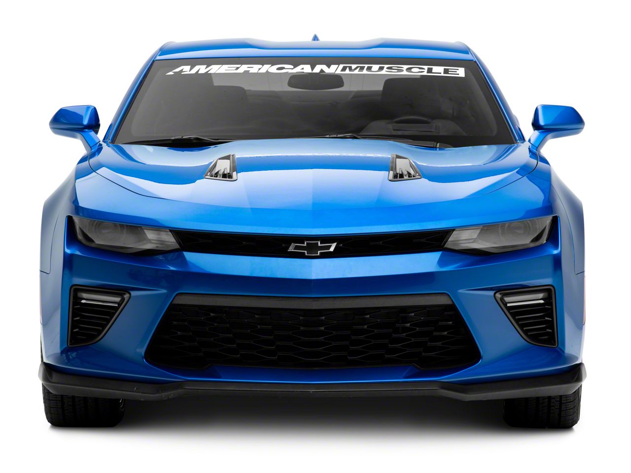 SEC10 Camaro AmericanMuscle Windshield Banner; White CC22761 (10-24 Camaro) - Free Shipping