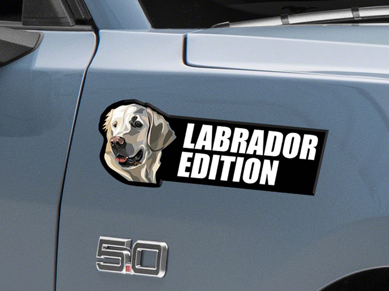 SEC10 Challenger Domed Dog Breed Decal; Labrador Yellow 471834 ...