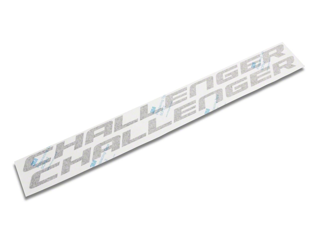 Mopar Licensed by SEC10 Challenger Rocker Stripes; Matte Black CH11103 ...