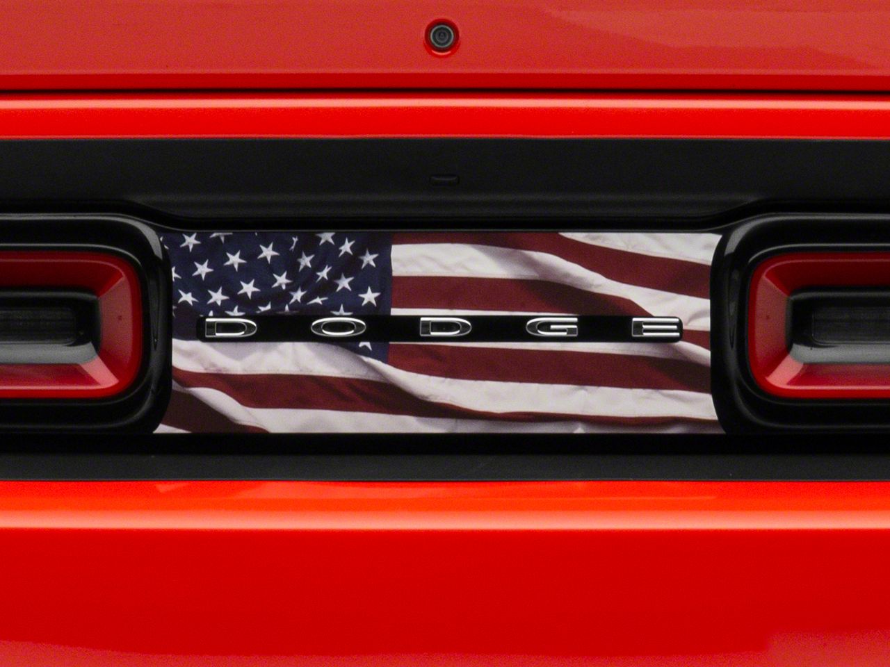 SEC10 Challenger Trunk Flag Decal; Real Flag CH21216 (08-23 Challenger ...