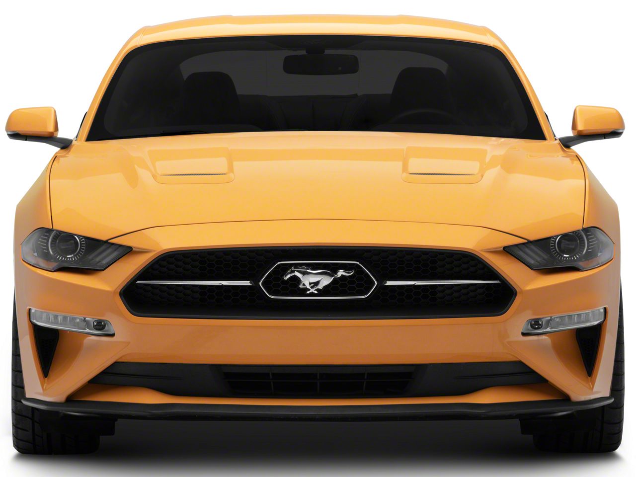 SEC10 Mustang Front Bumper Paint Protection Film; Middle 485040 (18-23 ...