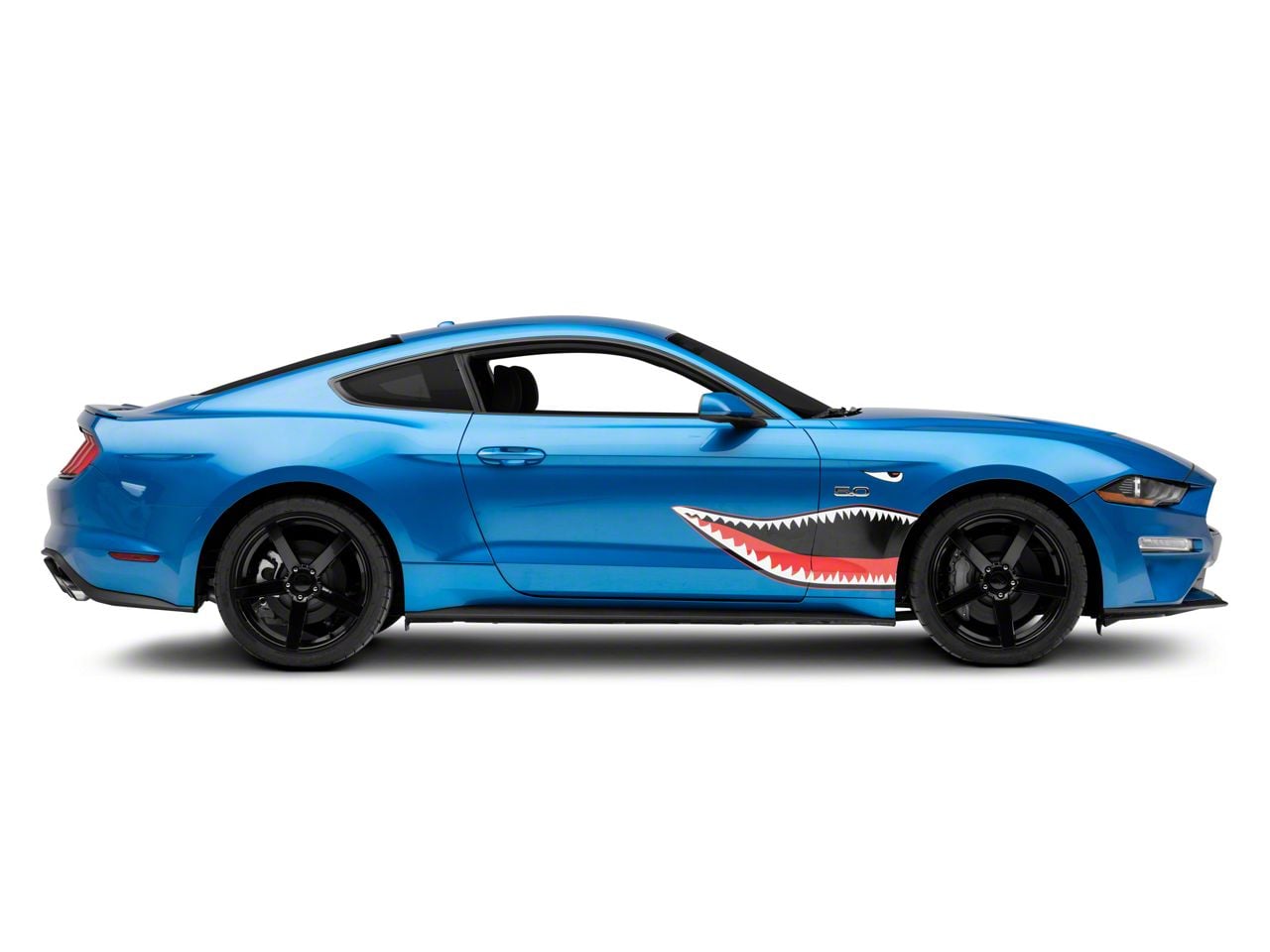SEC10 Mustang Shark Teeth Decal 423338 (79-23 Mustang) - Free Shipping